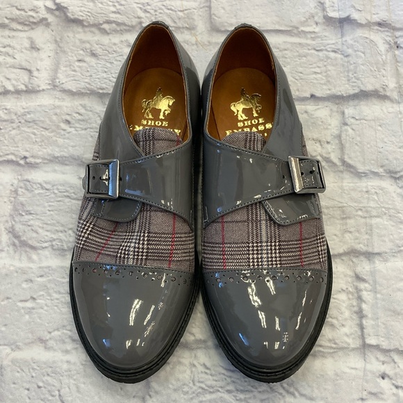 Shoe Embassy London | Shoes | Shoe Embassy London Gray Leather Shoe ...